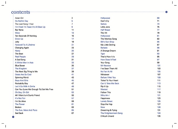 A Book of Song Lyrics : The Moon Above by Randall