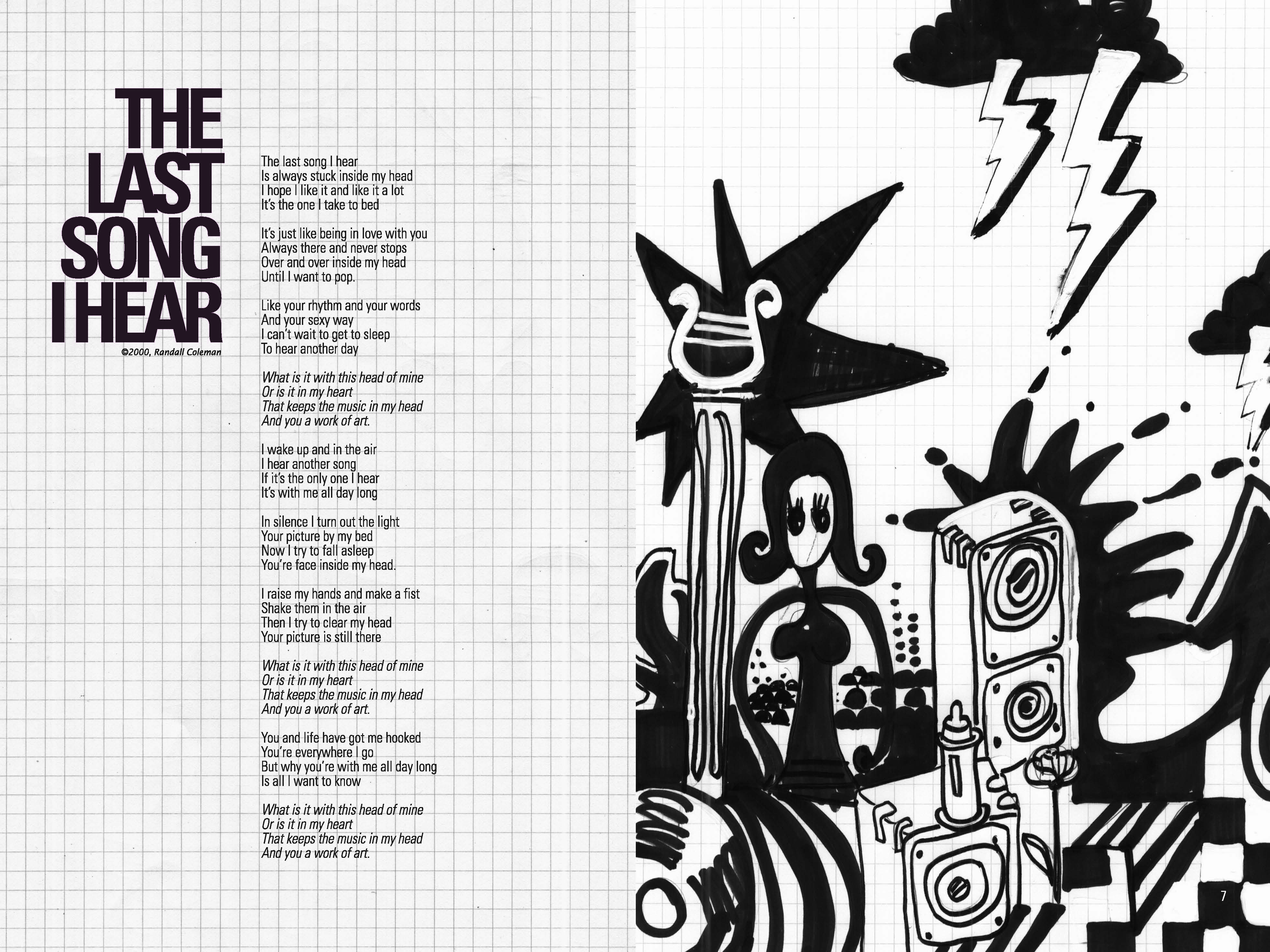 A Book of Song Lyrics : The Moon Above by Randall